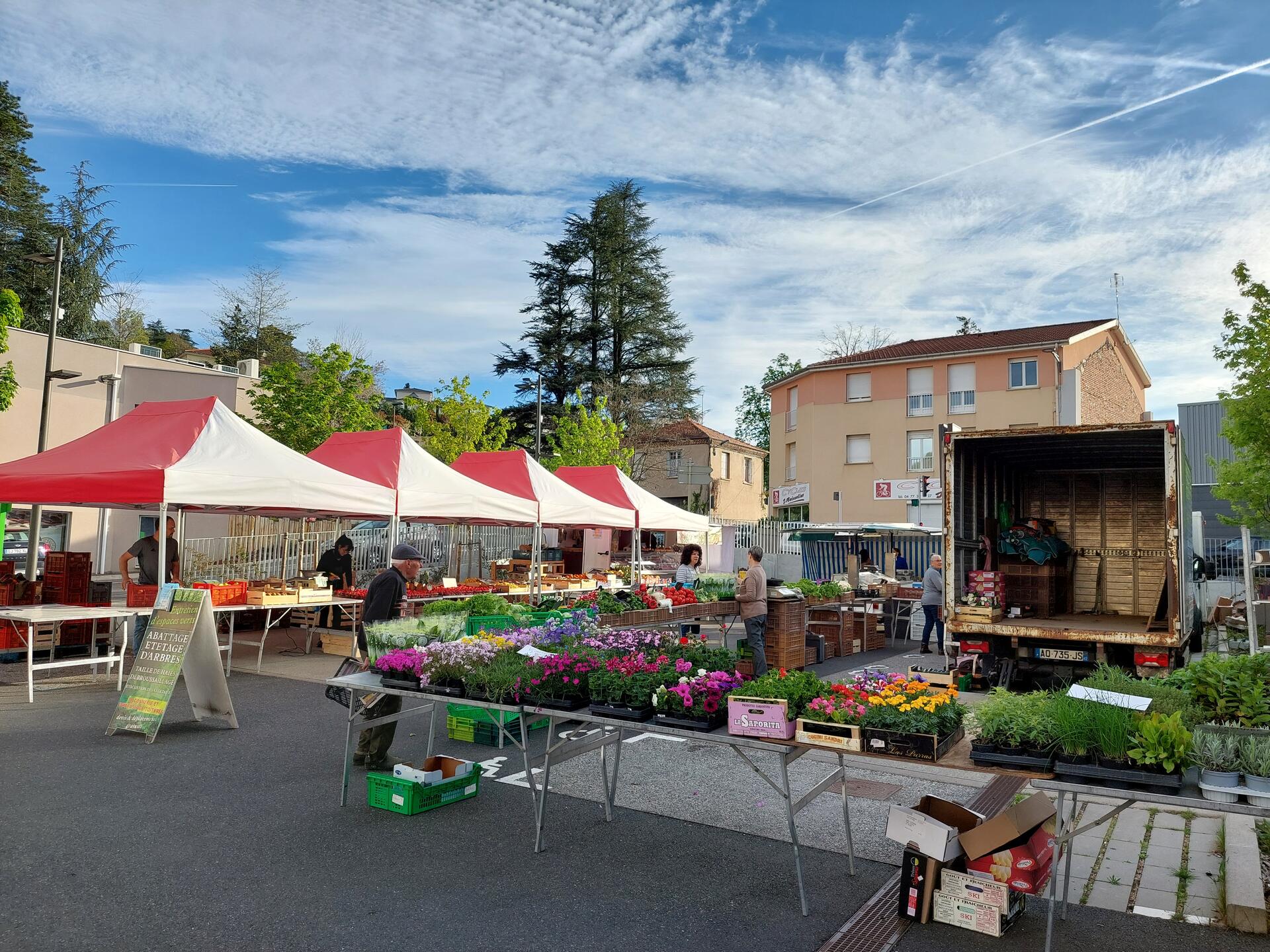 Le marché - La Fouillouse